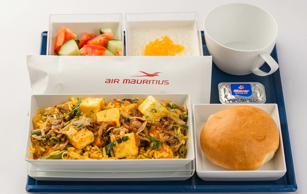 Inflight menu : Air Mauritius